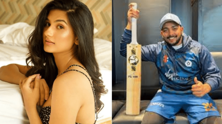 Who Is Prithvi Shaw Girlfriend, Nidhi Tapadia? Name, Age, Profession ...